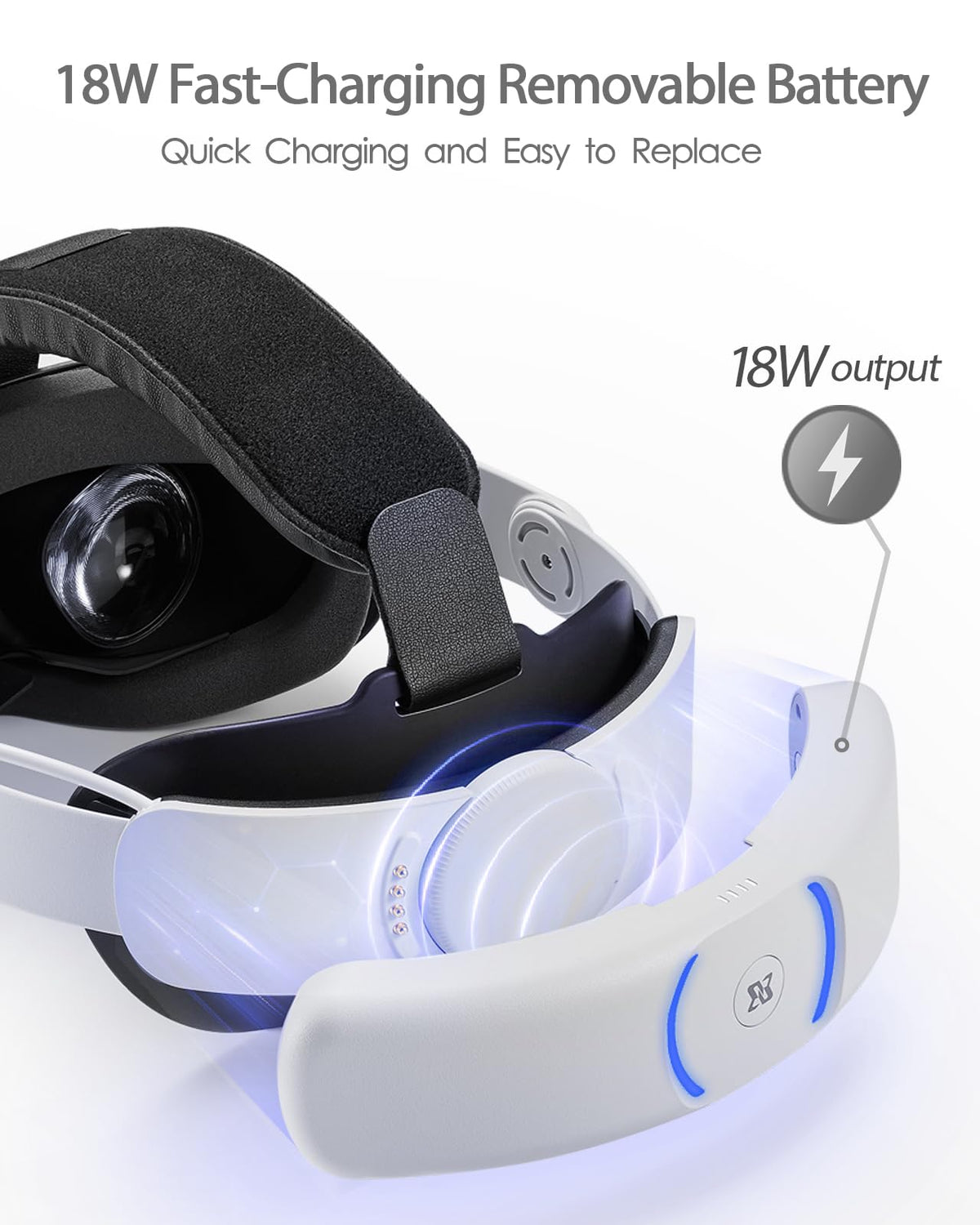 BINBOK VR T3S Plus Head Strap for Quest 3/3S