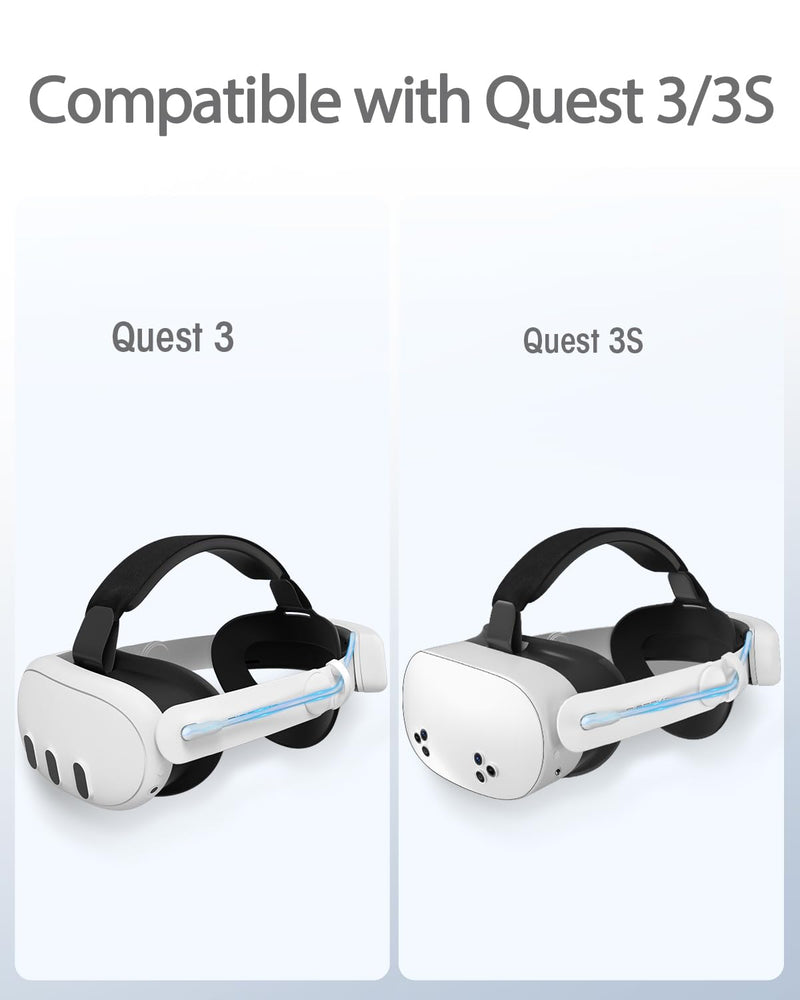 BINBOK VR T3S Plus Head Strap for Quest 3/3S