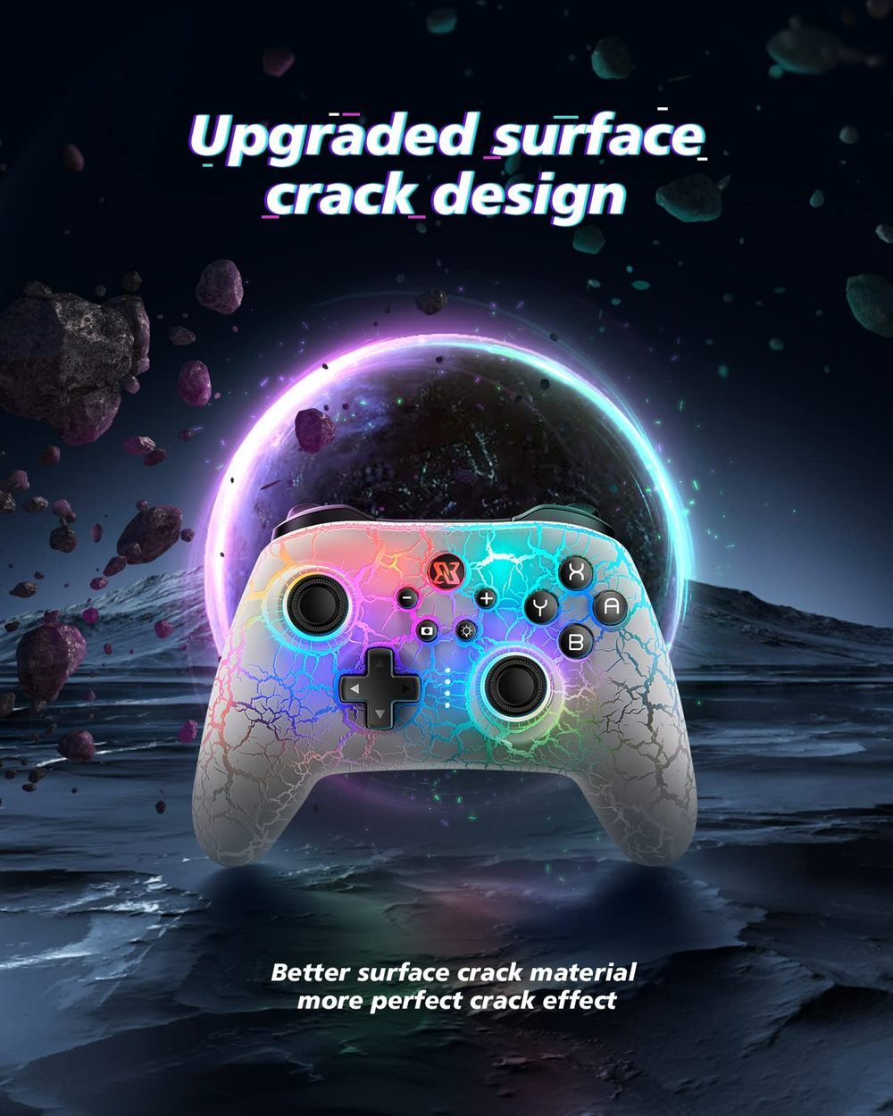 BINBOK EVO Game Controller-Crack White